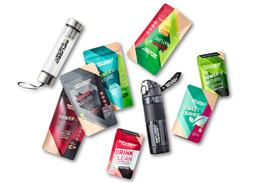 Infused energy® Dein Pflanzenpower Drink